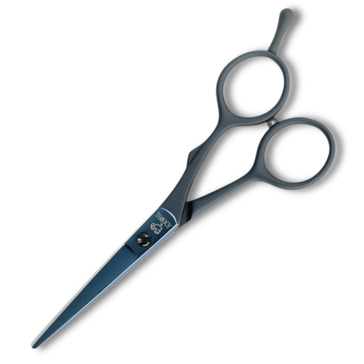 Joewell Blue Semi-Offset Hair Cutting Shears 5.25