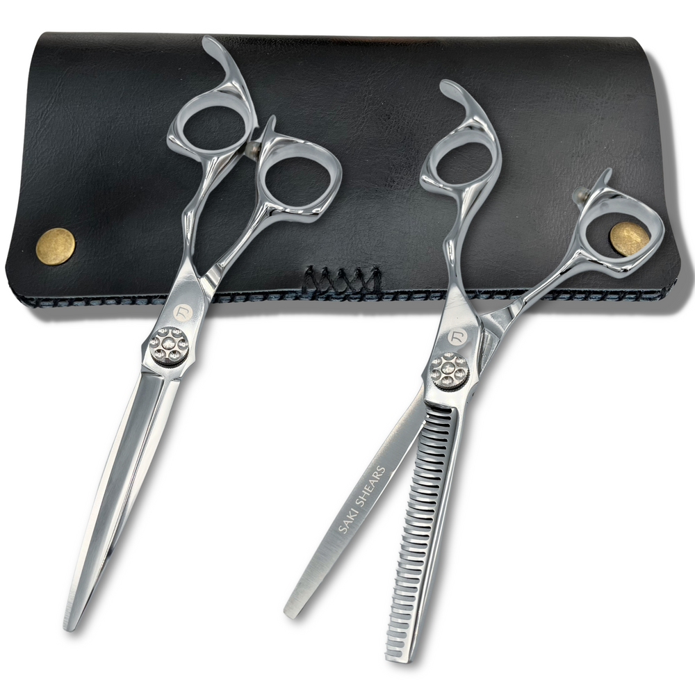 Skull Barber Shear Set - Best for Professional Haircut